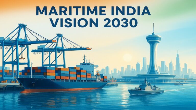 Maritime India Vision 2030: Steering India Towards Global Leadership ...