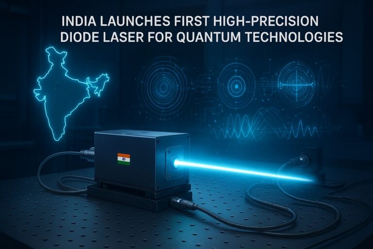 India Launches First High-Precision Diode Laser for Quantum ...