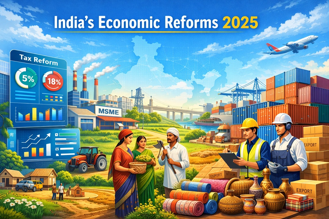 “India’s Economic Reforms 2025: Building a Future-Ready Economy” | Akka IAS