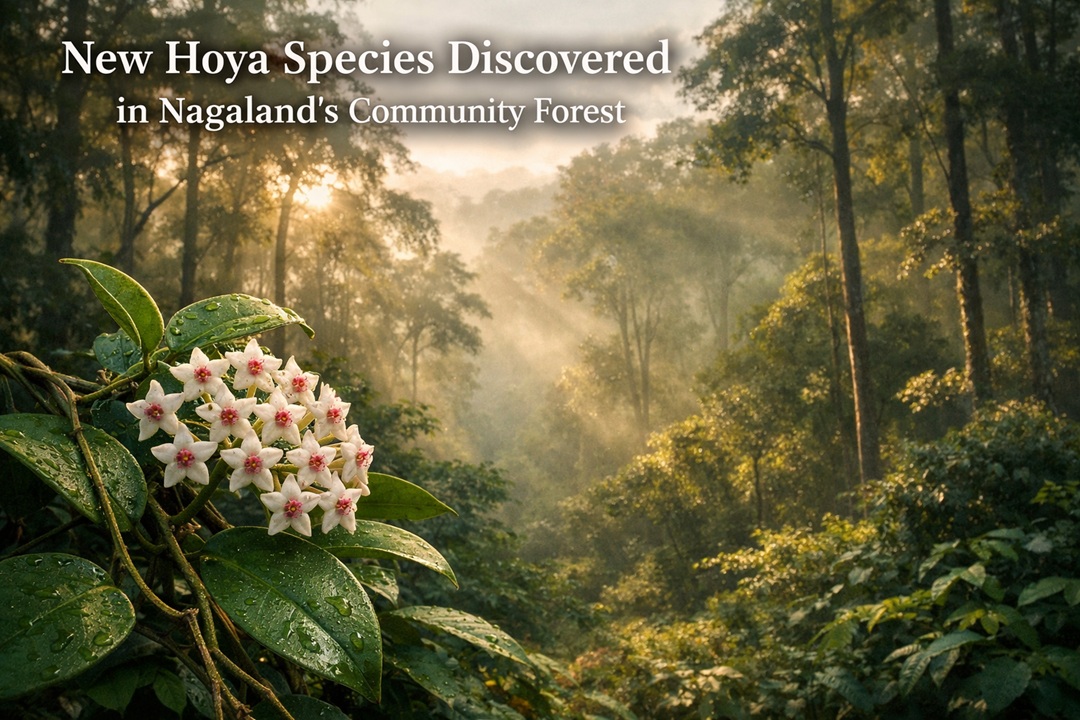 New Hoya Species Discovered in Nagaland’s Community Forest | Akka IAS